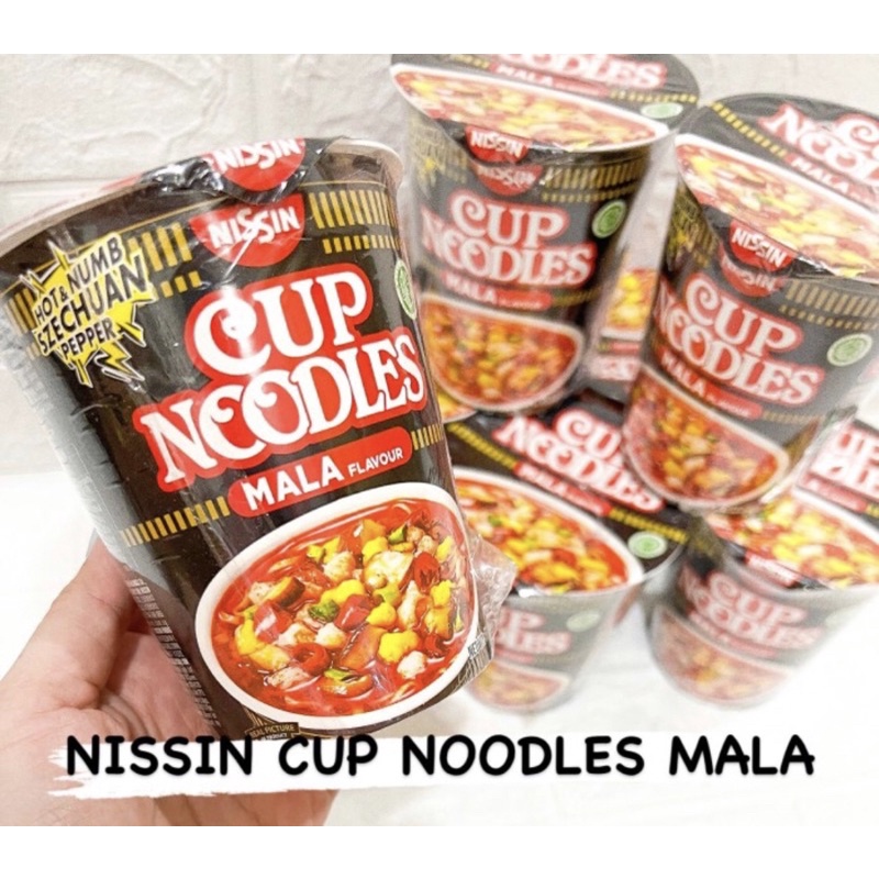 Jual Nissin_Cup_Noodles_Mala | Shopee Indonesia