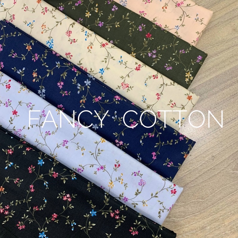 Jual kain katun jepang motif ranting v2021 japan cotton (harga 1/2 mtr ...