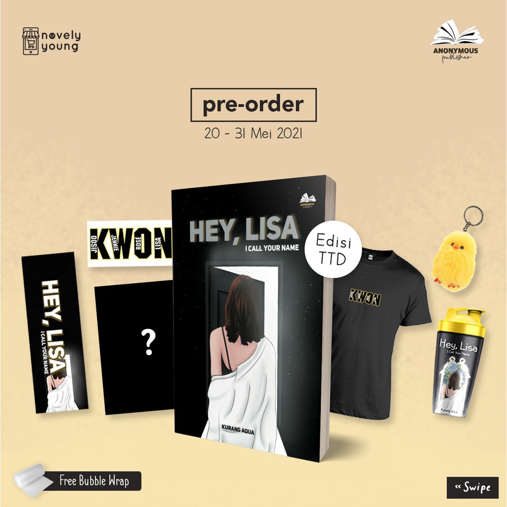 Jual Novel Hey Lisa - Kurangaqua | Shopee Indonesia