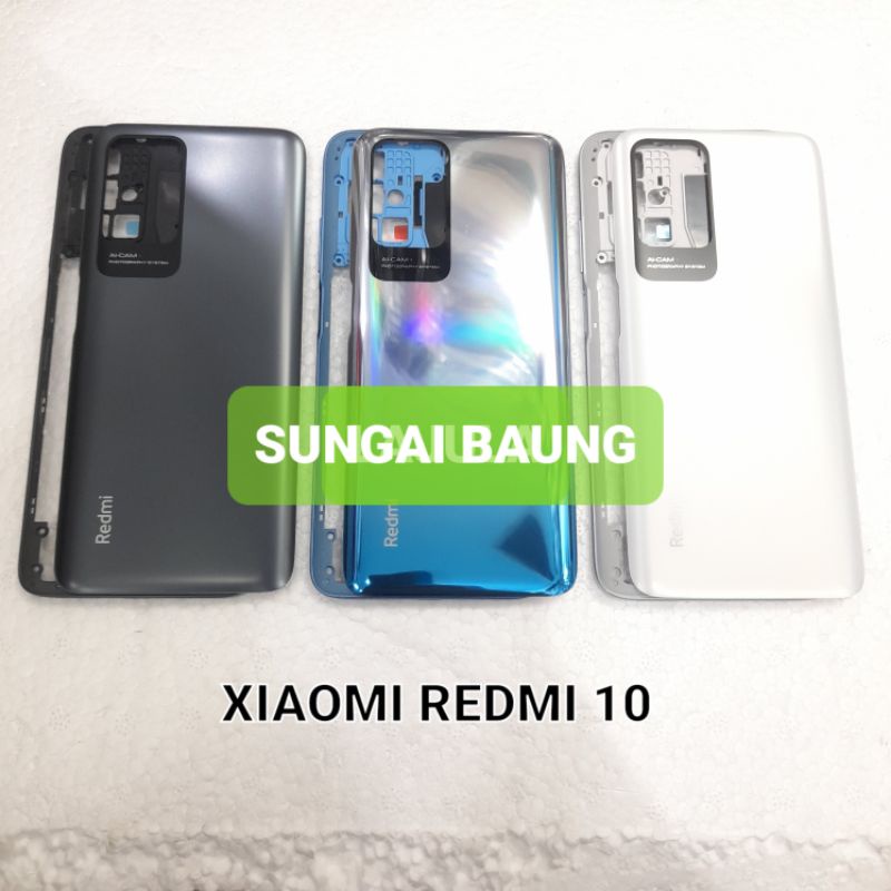 Jual KESING HOUSING CASING XIAOMI REDMI 10 2021 / 2022 BEZEL + BACKDOOR ...