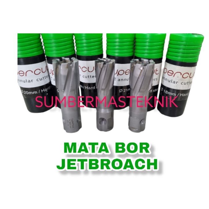 Jual MATA BOR JETBROACH 19MM JETBROAD TCT ANNULAR CUTTER JET BROACH 19 ...