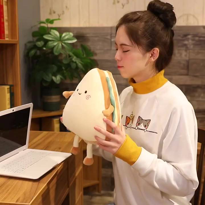 Jual OHSOME Ruani Sitting sandwich/pillow/plush toy/stuffes toys/sleep ...