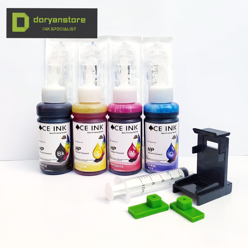 Jual Paket tinta HP 682 680 678 802 803 703 704 60 61 46 + Refill ...