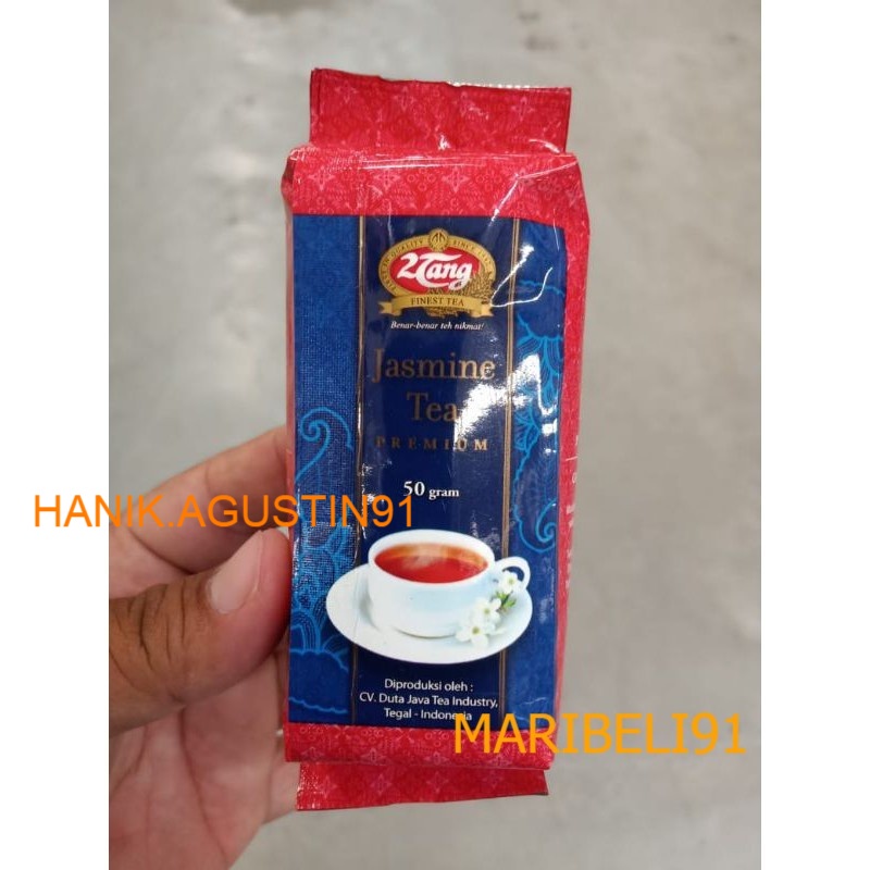 Jual Teh 2 tang premium Jasmine Tea 50 gram / 2 tang biru maribeli91 ...