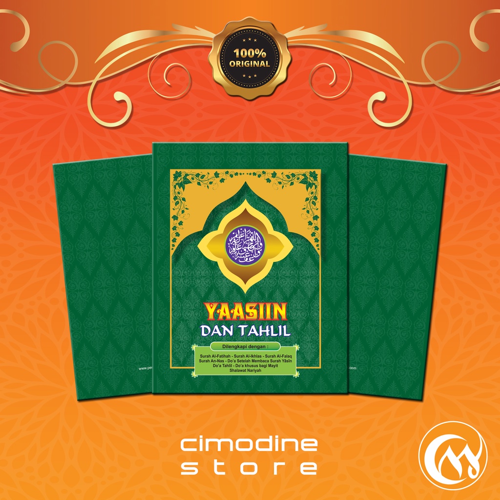 Jual Buku/Kitab Yasin dan Tahlil HVS 96 Hal |Surah Yaasiin/Yasiin ...