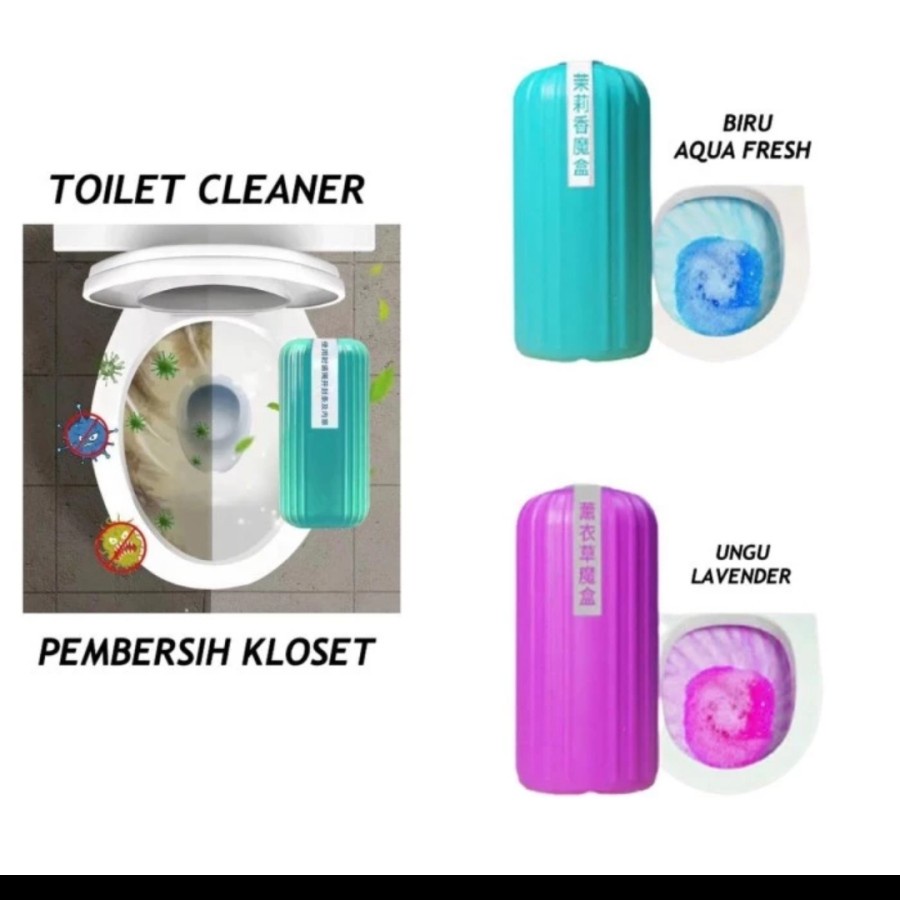 Jual Pembersih Closet Pewangi Toilet Biru Disinfectant Penghilang Noda ...