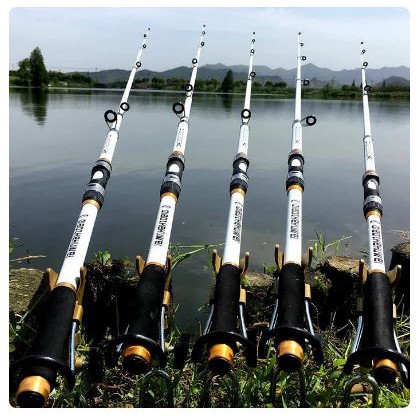 Jual Joran Pancing Ikan Besar Laut Sungai Portable Carbon Fiber ...