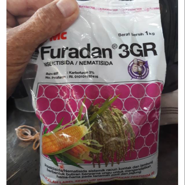Jual Furadan pestisida/ anti rayap/ anti hama ukuran 1 kg pestisida ...