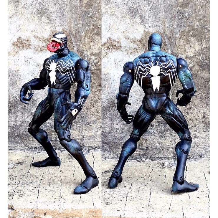 Jual SPIDERMAN VENOM ACTION FIGURE MARVEL LEGENDS ORI TOY BIZ 2005 ...