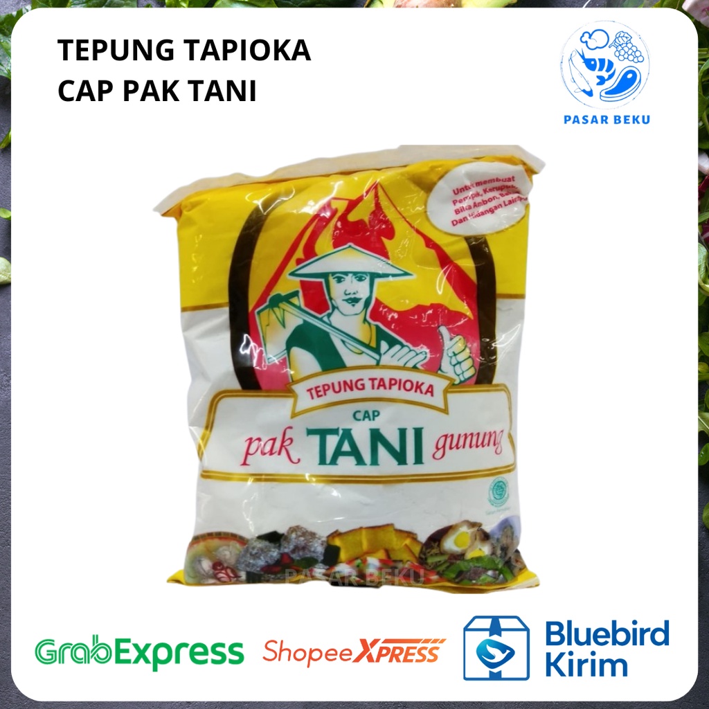 Jual Tepung Tapioka Cap Pak Tani Gunung 500gr Bahan Makanan Pasar Beku ...