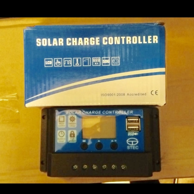 Jual PROMO Solar charge charger controller kontroller solar panel stec ...