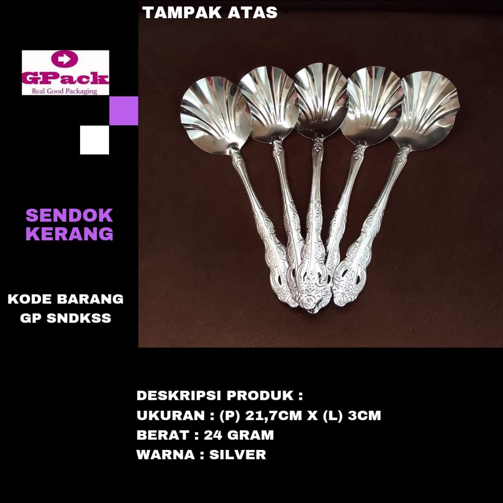 Jual SENDOK KERANG / SENDOK SAYUR (GP-SNDKSS) | Shopee Indonesia
