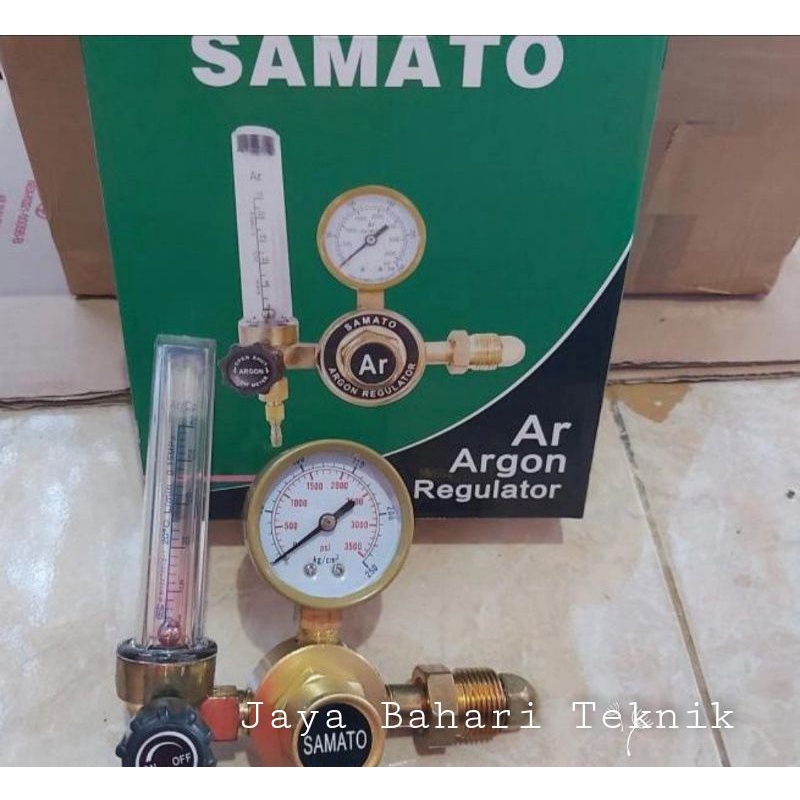 Jual regulator gas original merk SAMATO regulator las made in japan ...