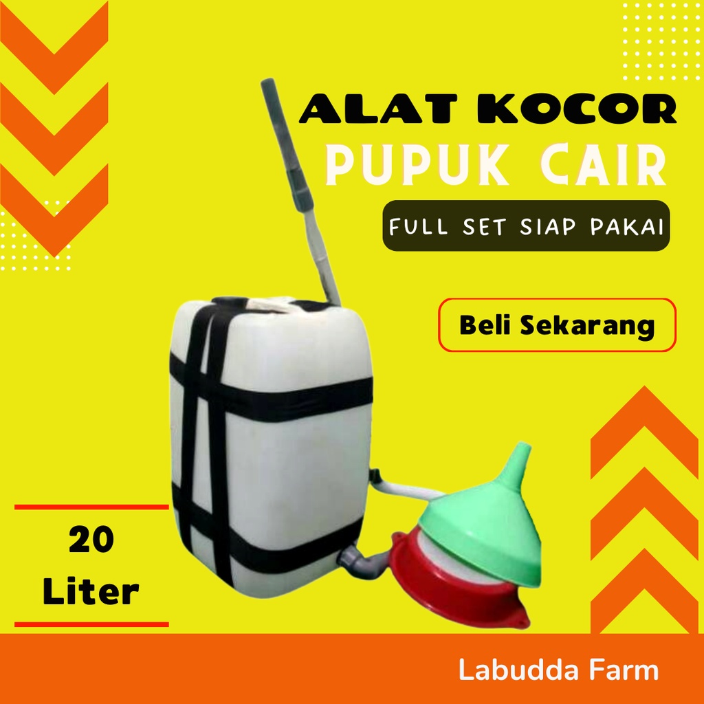 Jual Alat Kocor Pupuk Cair Jerigen 20 Liter Kempu Kocor Tanaman Jirigen ...