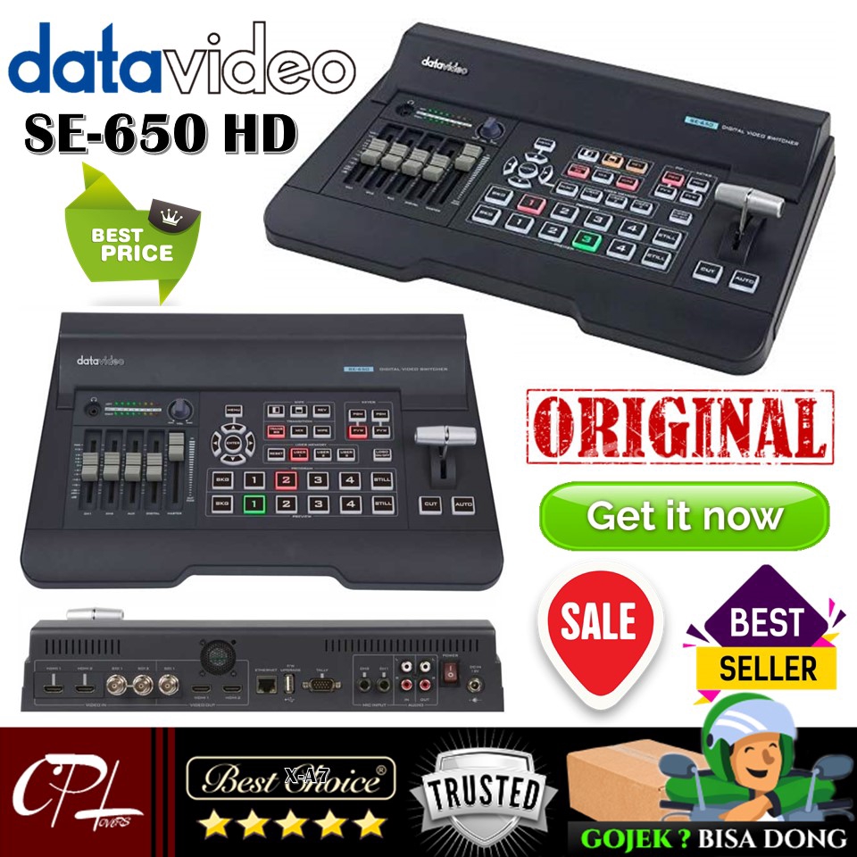 Jual Datavideo SE-650 HD 4-Channel Digital Video Switcher | Shopee ...