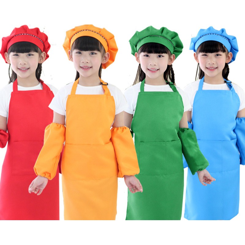 Jual APRON ANAK APRON MELUKIS APRON MEMASAK #Glory | Shopee Indonesia