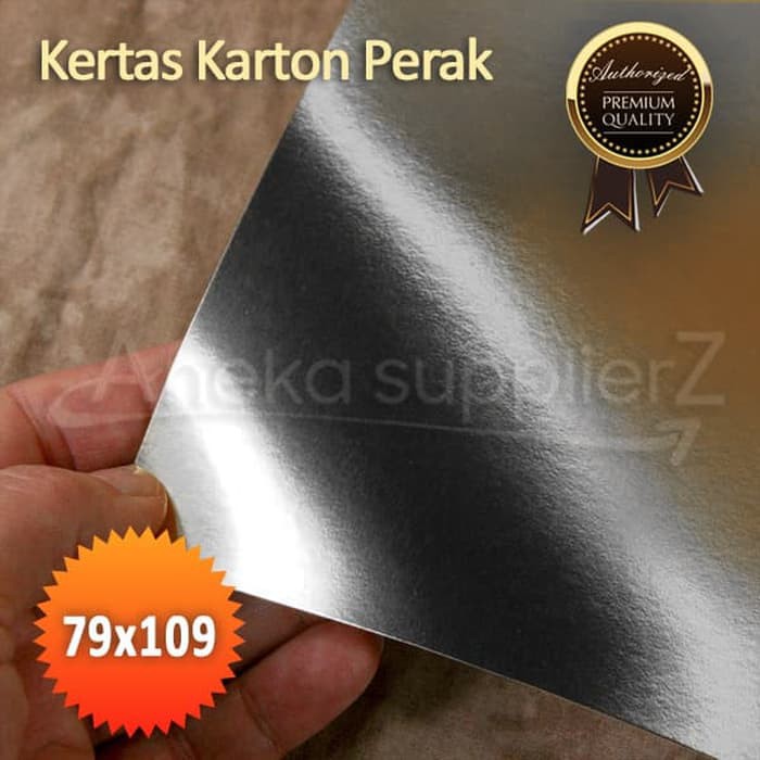 Jual Kertas Karton Perak Silver - Plano (79x109cm) (5 pcs) | Shopee ...
