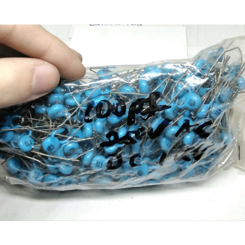 Jual Kapasitor 100pf 250v AC 1kv DC capacitor ceramic | Shopee Indonesia