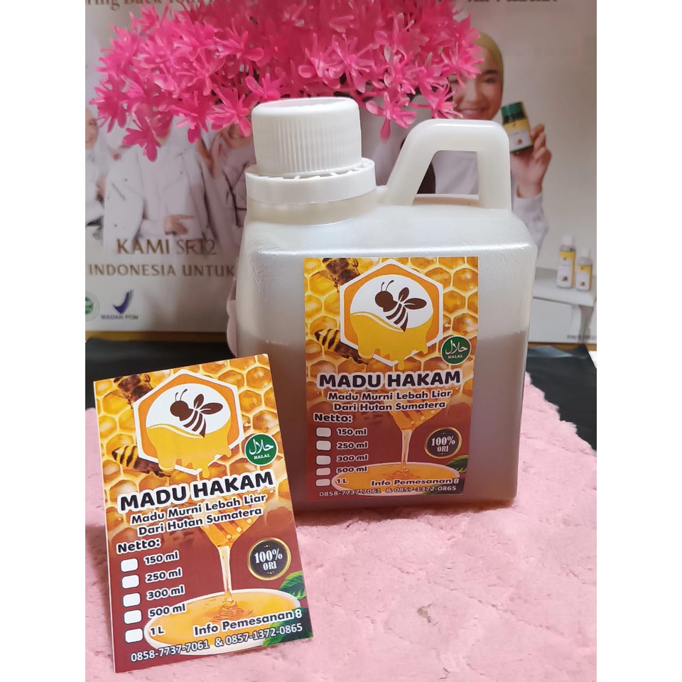 Jual Madu Hakam Madu Hutan Sumatra 100% ORI | Shopee Indonesia