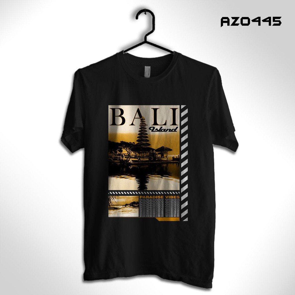 Jual BAJU KAOS AESTHETIC DISTRO BALI ISLAND HITAM ADA SIZE JUMBO ...