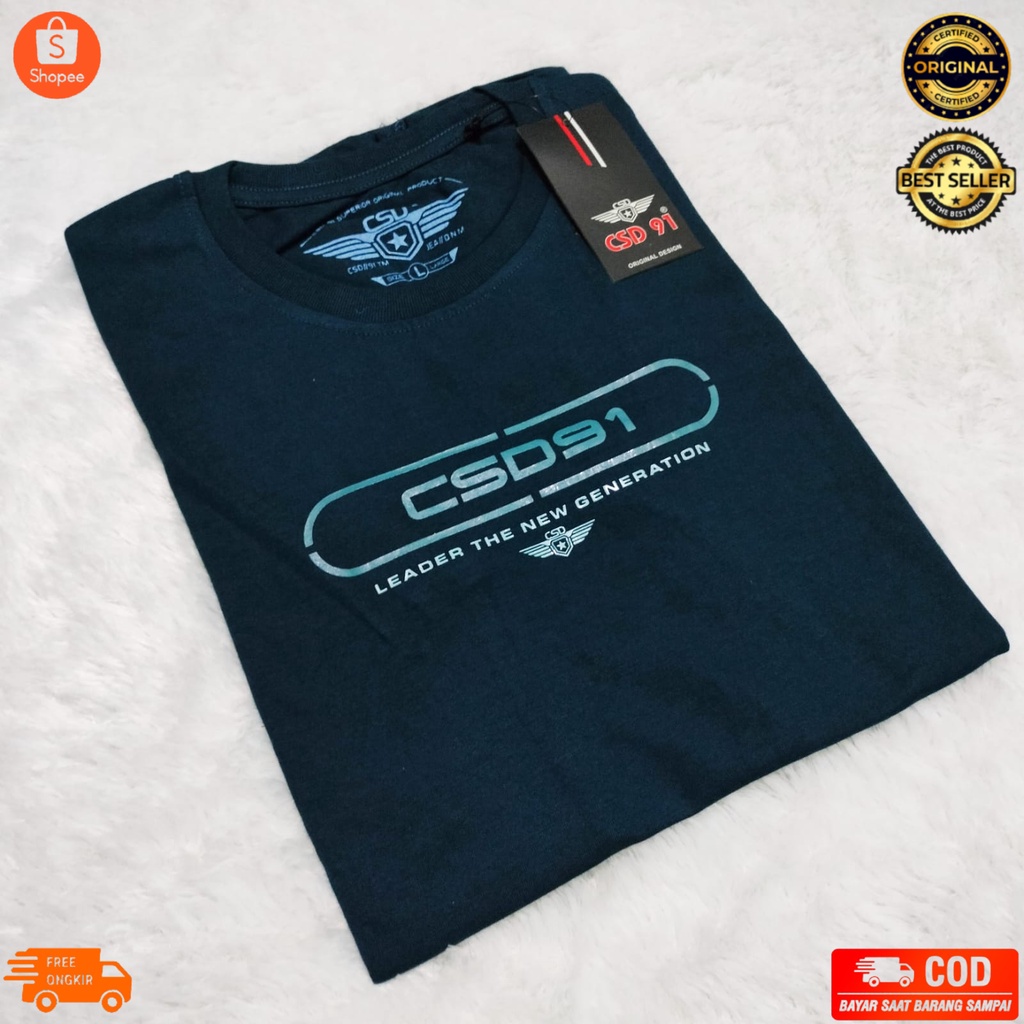 Jual Kaos Distro CSD 91 Pria Brand | Baju CSD 91 Tersedia Ukuran JUMBO ...