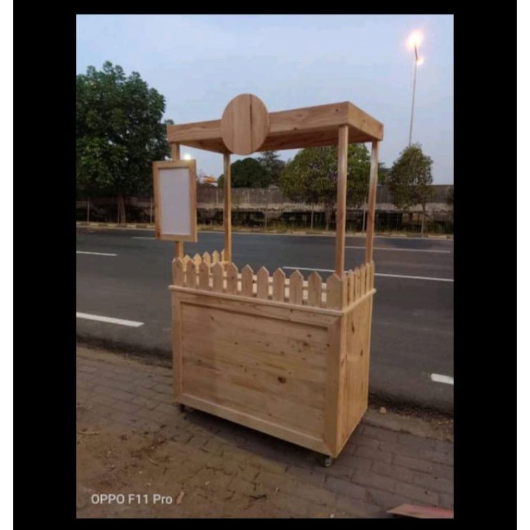 Jual booth jualan gerobak bakso gerobak jualan booth murah | Shopee ...