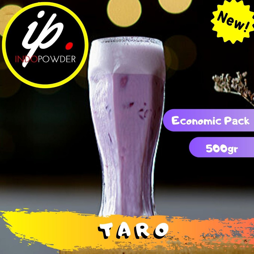 Jual 500 GRAM - Bubuk TARO 500gr - Bubuk Minuman rasa TARO 500gr - TARO ...