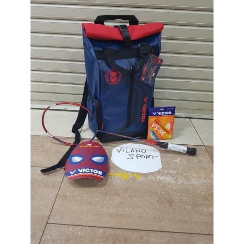Jual Raket Badminton Victor Spiderman Limited Edition !! | Shopee Indonesia