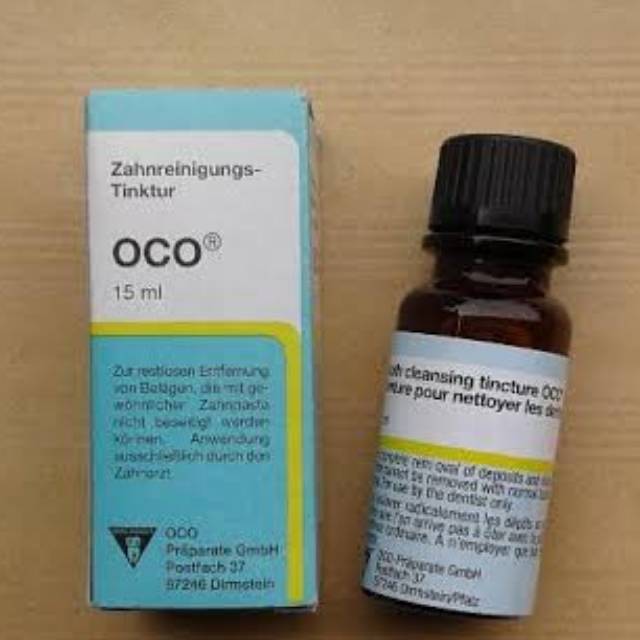 Jual Cairan oco pelunak karang gigi/pembersih kalkulus/stain tooth cleansing/remover/pemutih ...