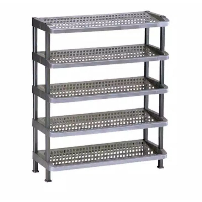 Jual Rak Sepatu Maxi Shoes Rack (5 Stacks) (A-55) Lion Star | Shopee ...