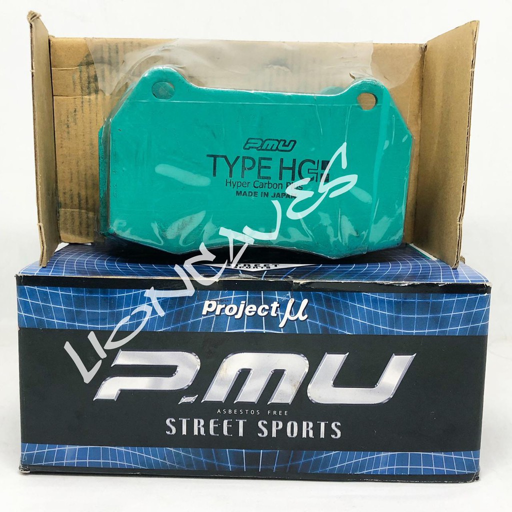 Jual Original Project Mu/PMU HC+ Front Brake Pad for Brembo Caliper ...
