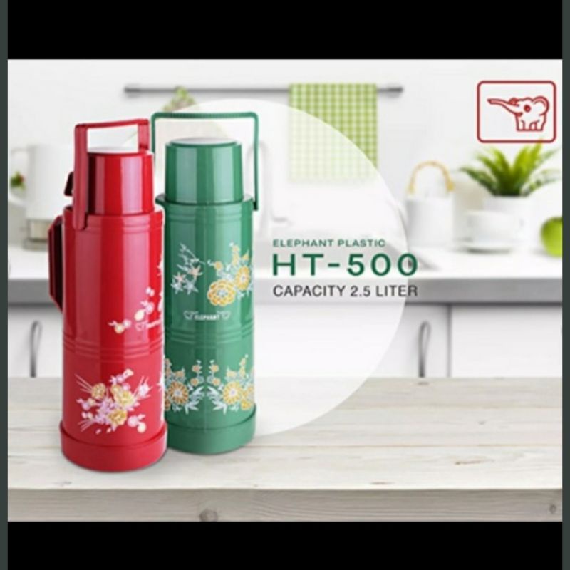 Jual Termos Air Panas Elephant 2 Liter Plastik Botol Minum Kualitas ...