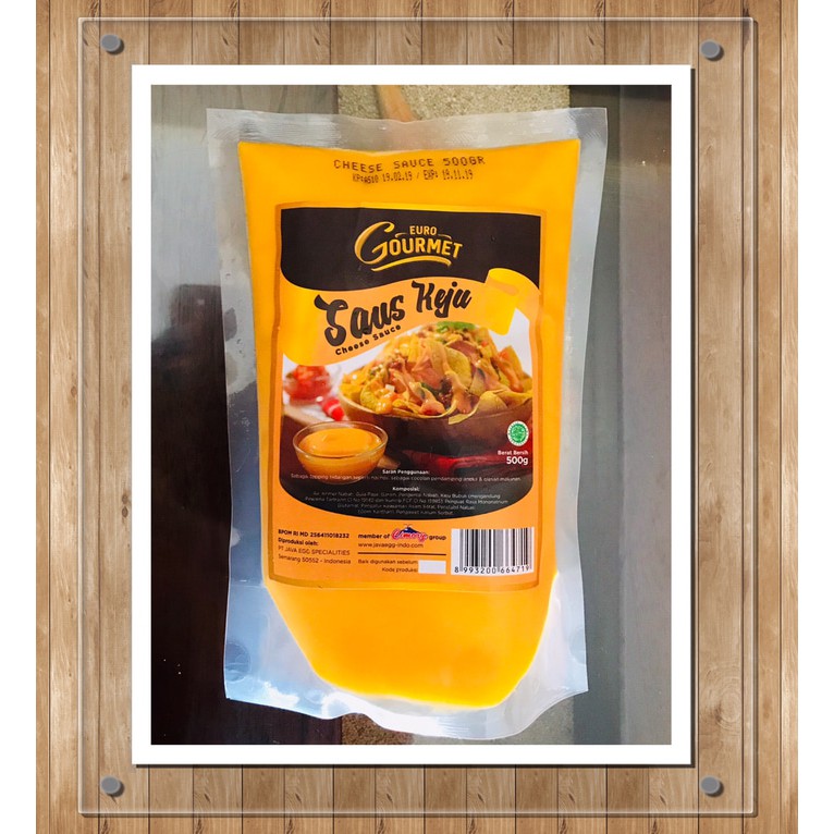 Jual Saus Keju Euro Gourmet 500 gr - Cheese Sauce | Shopee Indonesia