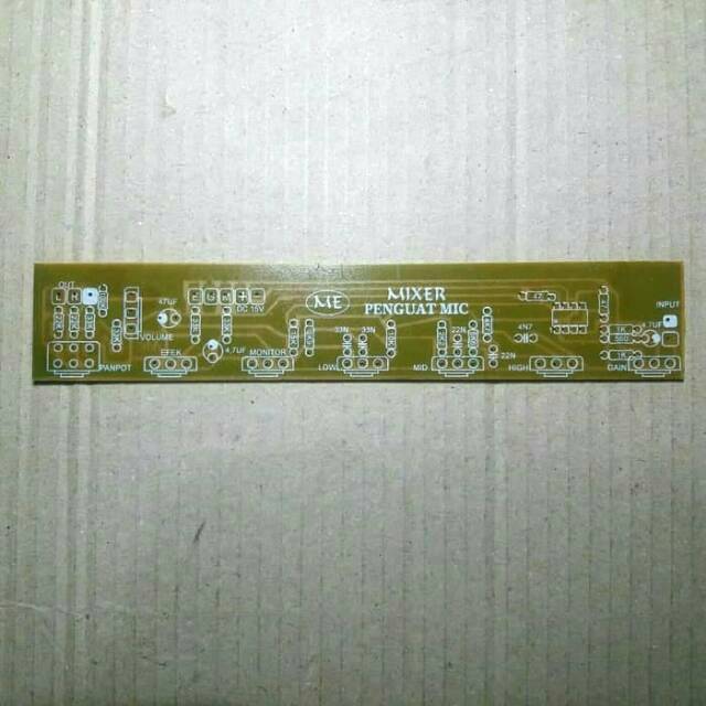 Jual Pcb Penguat Mic Mixer Tone Control Mic | Shopee Indonesia