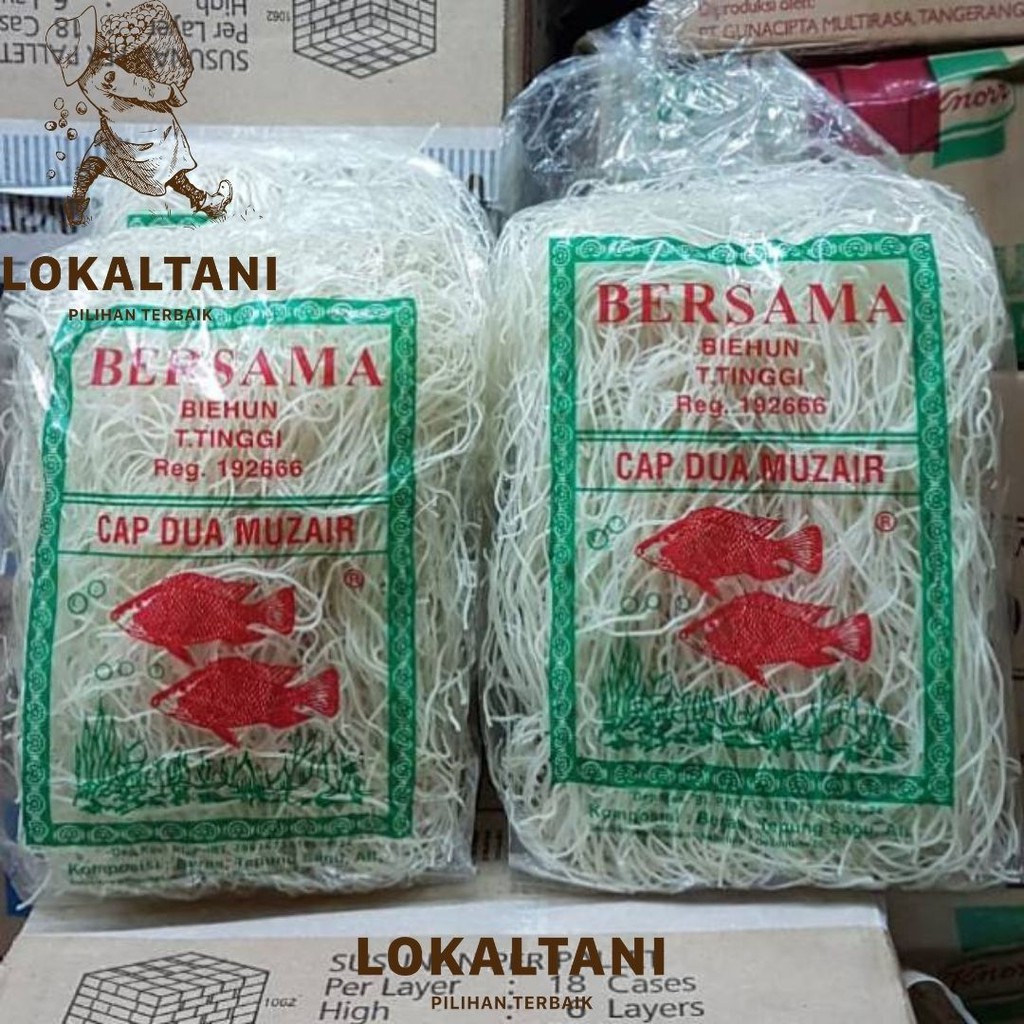 Jual Bihun Ikan Medan Bersama Cap Dua Mujair / Bihun Cap 2 Mujair 250Gr ...