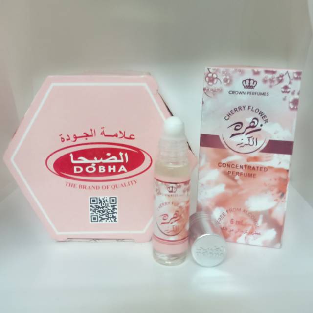 Jual Parfum Dobha Chery Flower 6ml Non Alkohol 100%Original | Shopee ...