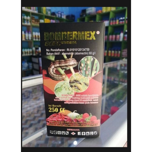 Jual Insektisida bombermex Abamectin 60 ec isi 100 ml | Shopee Indonesia