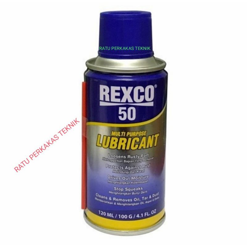 Jual REXCO 50 120ML PELUMAS ANTI KARAT PENETRATING OIL MULTI PURPOSE ...