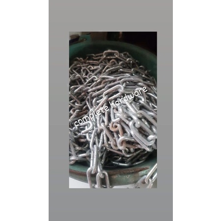 Jual Rantai rante besi 50 cm sepeda pagar gerobak kapal motor gembok ...
