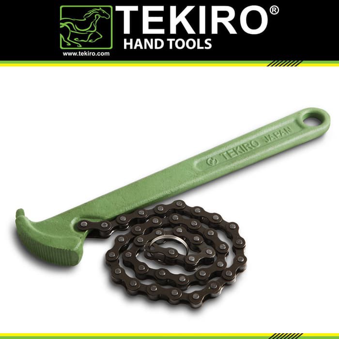 Jual Kunci Oil Filter Buka Filter Oli Rantai 9 Inchi Tekiro - Kunci ...