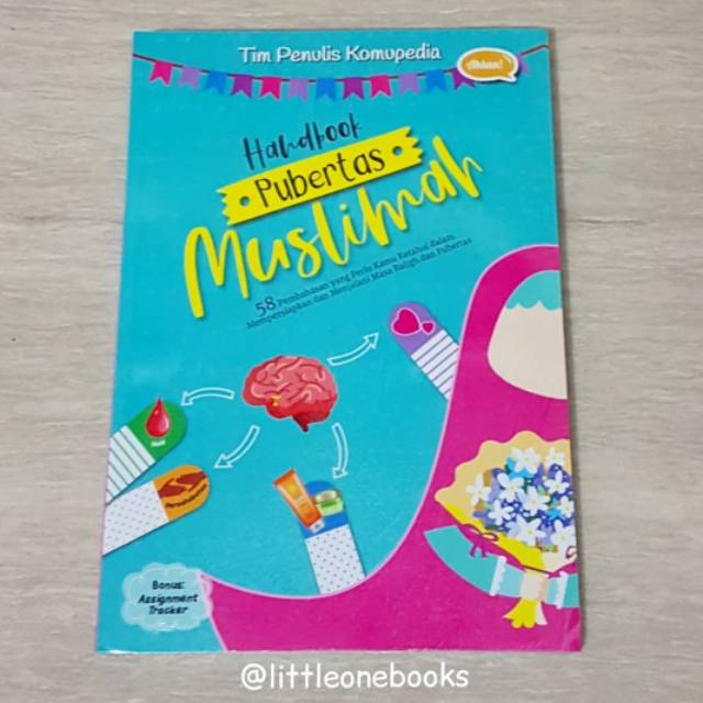 Jual Handbook pubertas muslimah / hand book pubertas remaja / buku anak ...