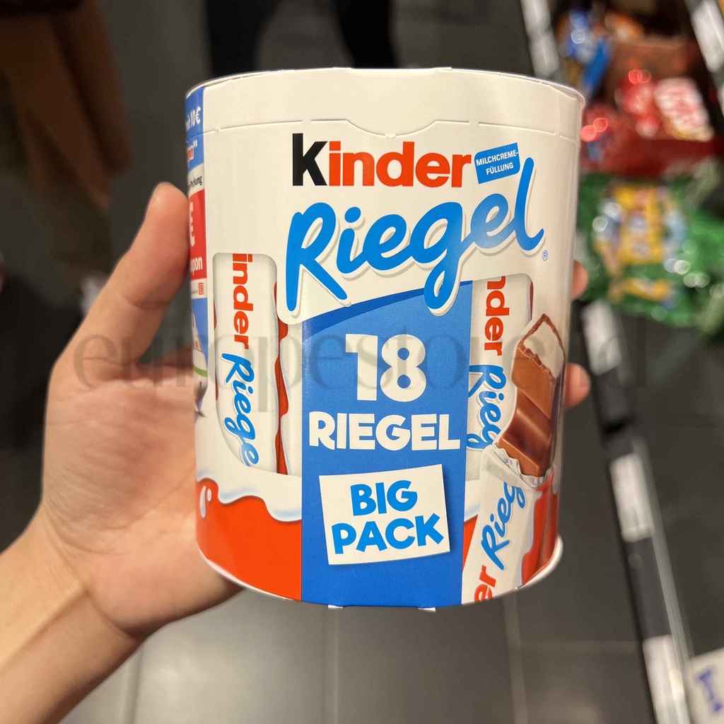 Jual Kinder Riegel Multipack 10 & 18 pcs (Original & Dark) | Coklat ...
