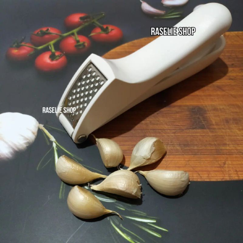 Jual Alat Pemecah Penghancur Penghalus Bawang Putih Jahe Garlic Crusher ...