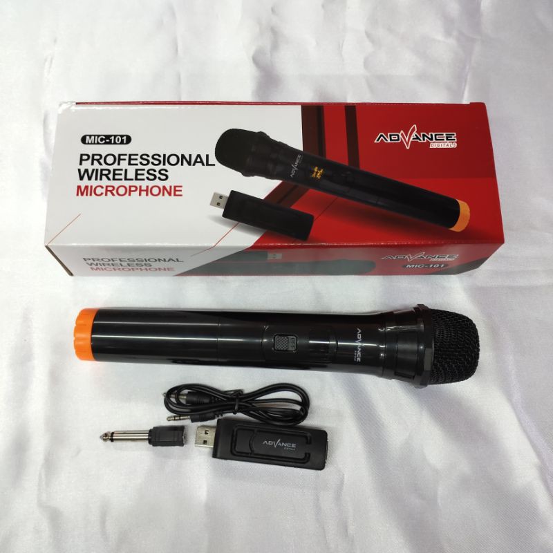 Jual MIC PROFESSIONAL WIRELESS JARAK JANGKAUAN 10METER-20METER | Shopee ...