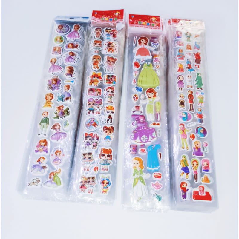 Jual Sticker panjang karakter isi 20 pcs stiker pjg | Shopee Indonesia
