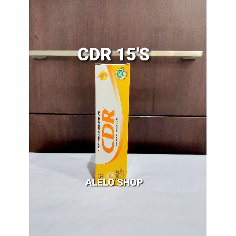 Jual Redoxon CDR effervescent 10 15 tablet kalsium vitamin C D vit daya ...
