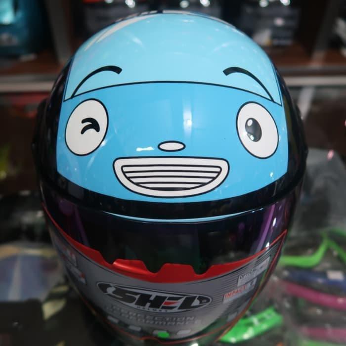 Jual Helm anak SNI Tayo Car Village Black Ink Kyt Asv Axio parts ...