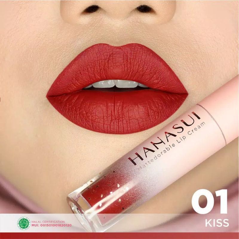 Jual najmia Hanasui Mattedorable Lip Cream Lip tint Tintdorable LipTint | Lip Stain | Lip Cream ...