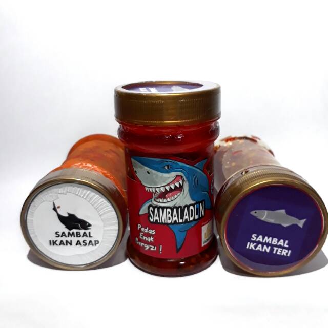 Jual Sambal ikan asap/sambal ikan roa/sambal ikan asap sembilang/ ikan ...