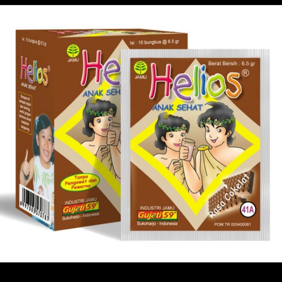 Jual HELIOS JAMU ANAK GUJATI 59 SUSU RASA STRAWBERRY COKLAT ANGGUR JAMU TRADISIONAL HERBAL DIDEL ...